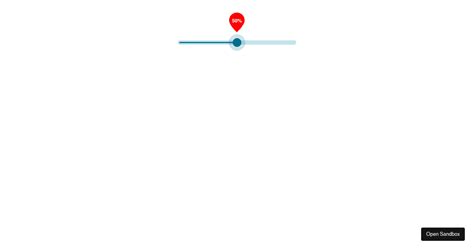 vue range slider examples codesandbox