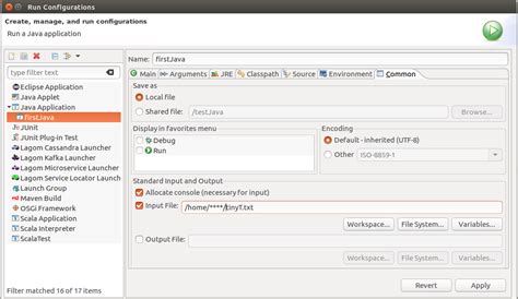java working with file in eclipse stack overflow