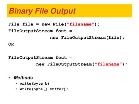 ppt java input output powerpoint presentation free download id 4039908