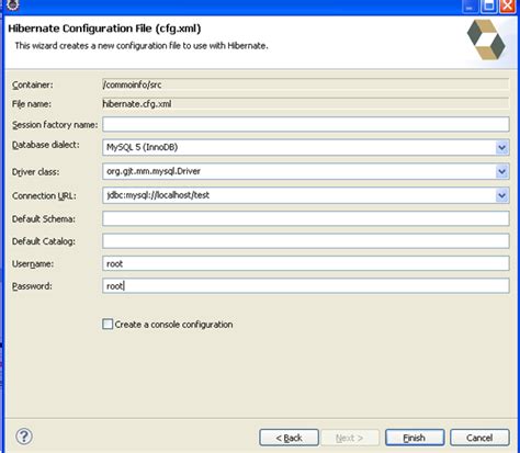 basic hibernate example with xml configuration images
