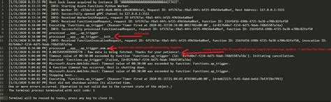 azure function python processpoolexecutor non responsive