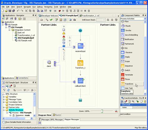 xslt mapper and transformations