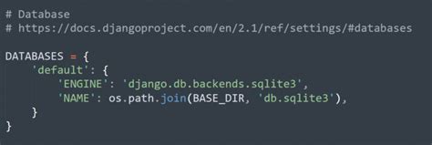 django database how to connect mysql database with