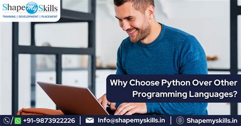 why choose python over other programming languages
