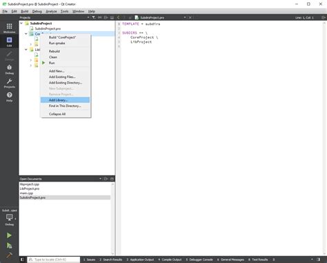 c windows qt create and use self made static library stack overflow