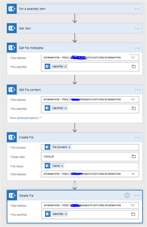 solved flow to move a selected document in sharepoint power platform