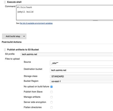 a static blog hosted on aws s3 built with jekyll and jenkins