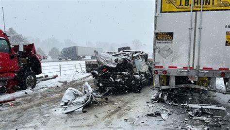 ‘reduce Your Speeds Multiple Crashes Reported On Snowy I 94 In