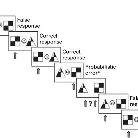 Illustration Of The Reversal Learning Task A Square And A Triangle
