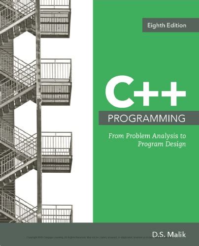c programming from problem analysis to program design d s malik
