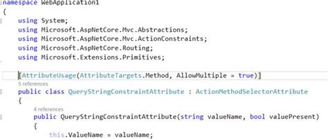 defining asp core controller action constraint to match the correct