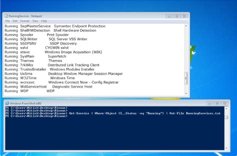 get running services using powershell command haxbaba tech