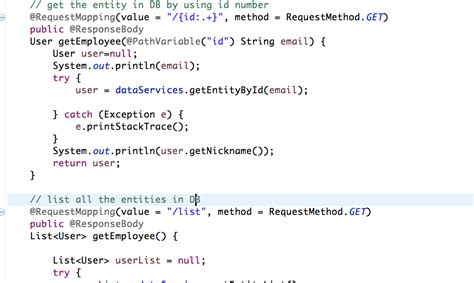 java spring error only capable of generating responses with