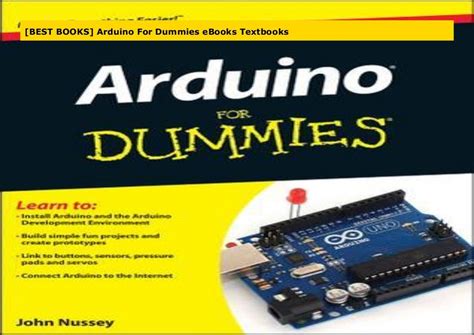 [best books] arduino for dummies ebooks textbooks