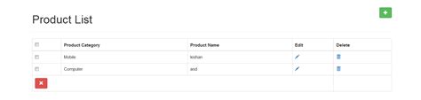 javascript dynamically edit row using jquery stack