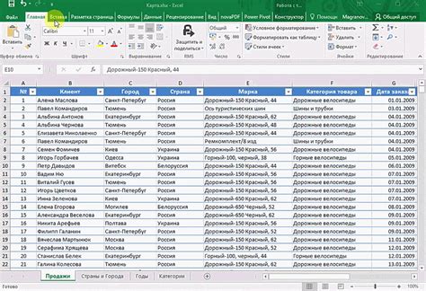 Excel пример обработка таблицы Блог о рисовании и уроках фотошопа