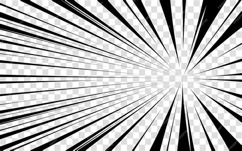 Mangá Anime Linhas Radiais De Movimento Modelo Explosivo Com Linhas De