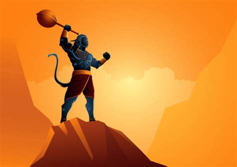 Hanuman Illustrations Royalty Free Vector Graphics And Clip Art Istock