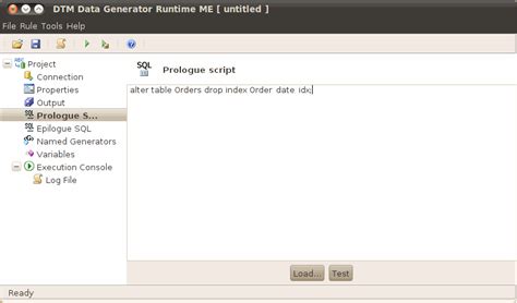 dtm data generator runtime multiplatform edition prologue and