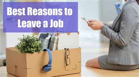 Best 10 Reasons For Leaving A Job Workjo