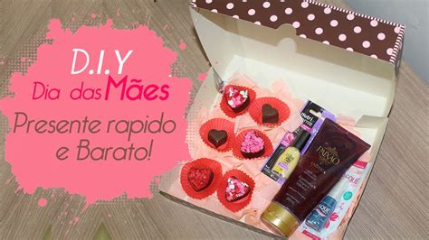 Diy Presente Rapido E Barato Para O Dia Das Mães Youtube