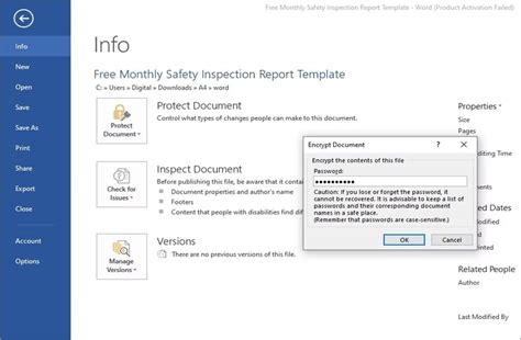 how to password protect a pdf in windows 11 10