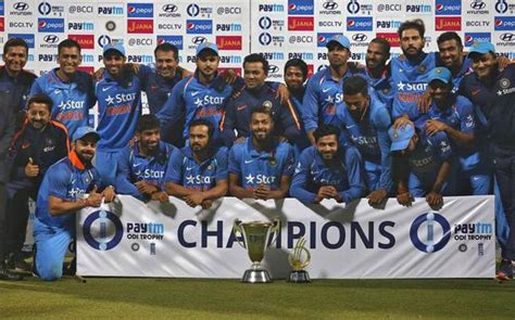 Bcci Announces Team Indias 15 Member Squad For Champions Trophy 2017