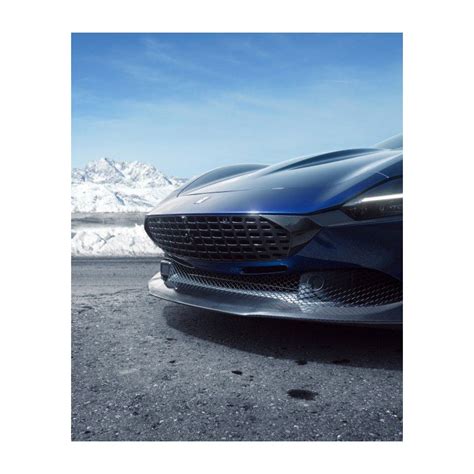 Spoiler Avant Carbone Novitec Ferrari Roma Suprcars®