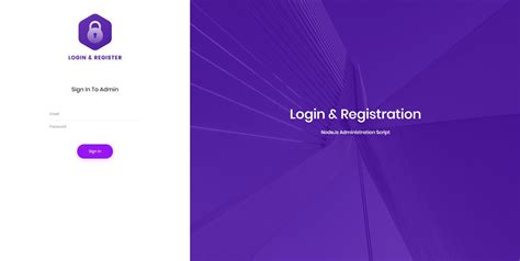 login and register node js script by affiliatepro1 codester