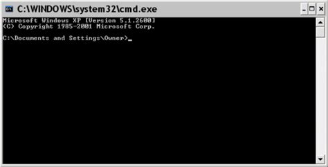how to open ms dos command prompt cmd exe and command exe