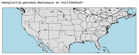 python basemap returns blank when plotting points