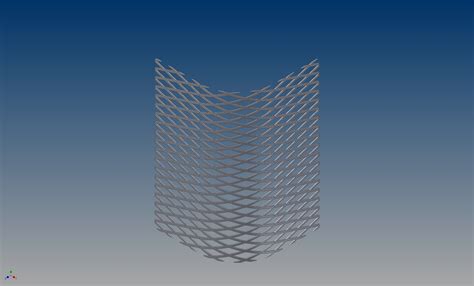 solved bending a grid mesh pattern autodesk community