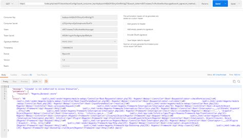 magento2 magento 2 rest api not working in online server magento