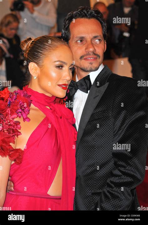 Jennifer Lopez Marc Anthony At Arrivals For Alexander Mcqueen Savage