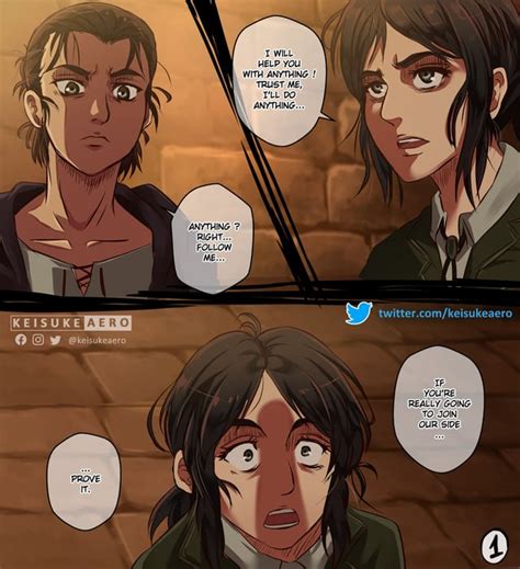 Eren Is Doing The S Thing With Pieck U Know What The S Stand For