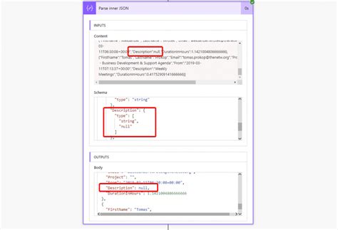 quick fix microsoft flow error invalid type expected string but got