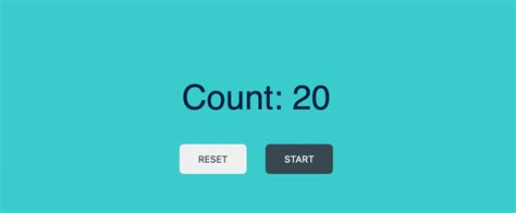 building a reactjs timer component with hooks usestate bigcodenerd