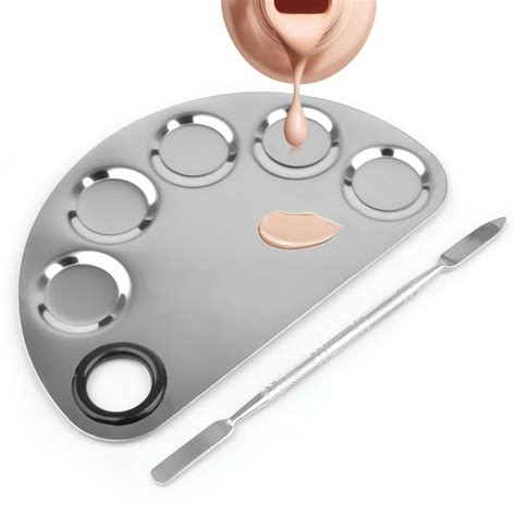 Pro Cosmetic Stainless Steel Palette Spatula Makeup Face Mixing
