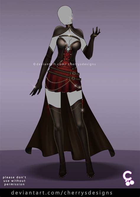 Open 24h Auction Outfit Adopt 1316 By Cherrysdesigns Vampire