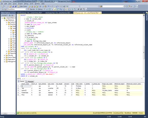 retrieving table metadata from sql server catalog views