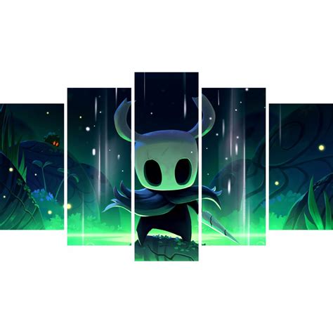 Quadro Decorativo De Mdf Hollow Knight 60cm De Altura X 102cm De