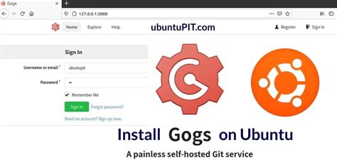 how to install and configure gogs git service on ubuntu linux