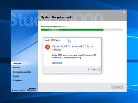 how to fix “ framework 3 5 is not installed” the automation blog