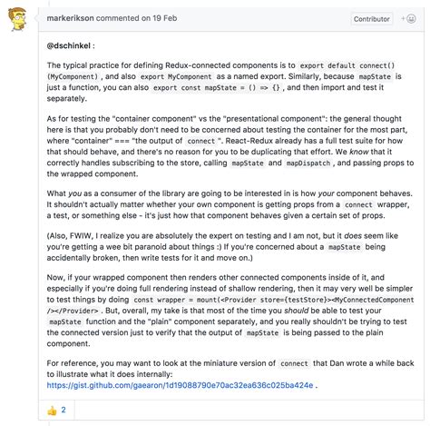 reactjs can anyone provide an example on react redux
