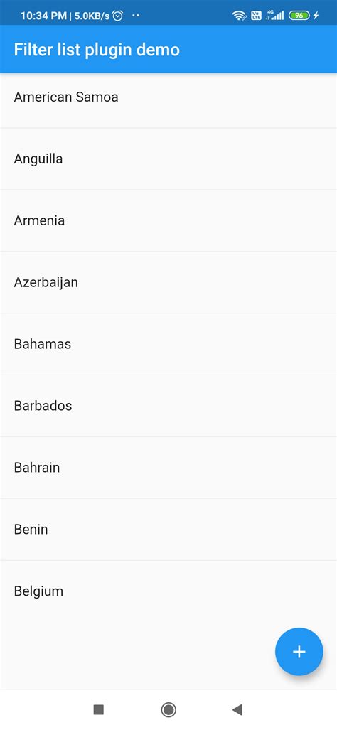 a flutter plugin created to filter data from list