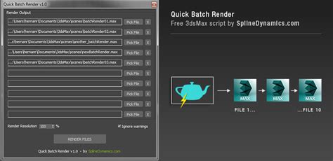 batch render vray 3ds max perinside