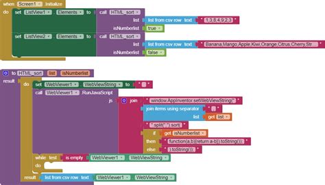 ordenar una lista mit app inventor help mit app inventor community