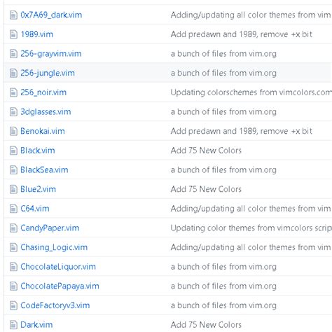 how to set configure and use vim color scheme poftut
