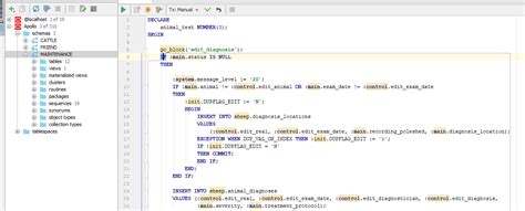 edit triggers in oracle with datagrip ides support intellij platform