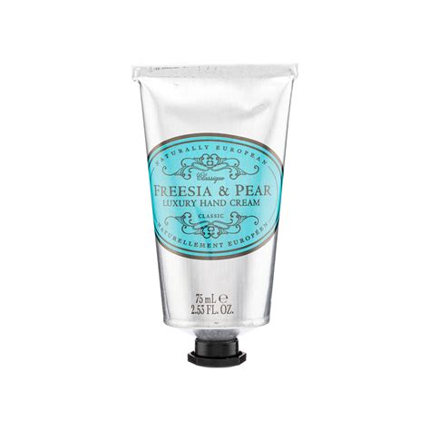 Naturally European Freesia And Pear Hand Cream 75ml